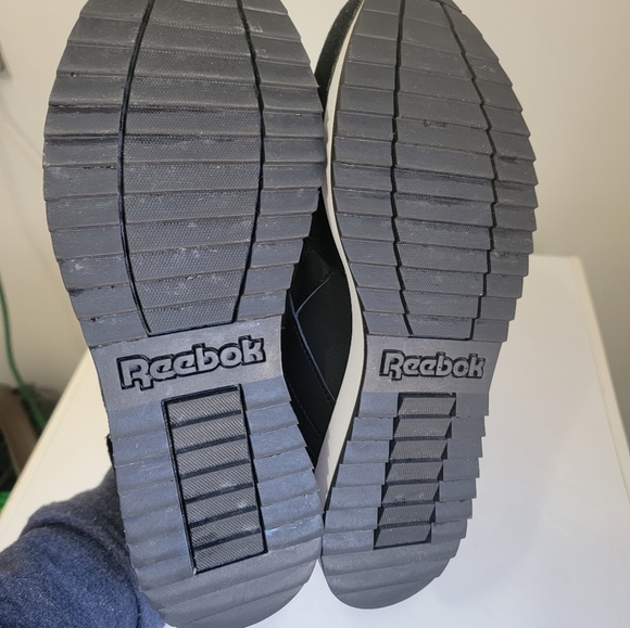 Reebok | Shoes | Black And White Old School Style Reebok Sneakers ...
